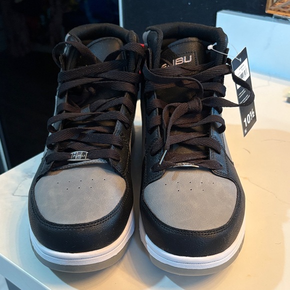 FUBU | Shoes | Fubu Black And Gray Mens Sneakers Shoes | Poshmark